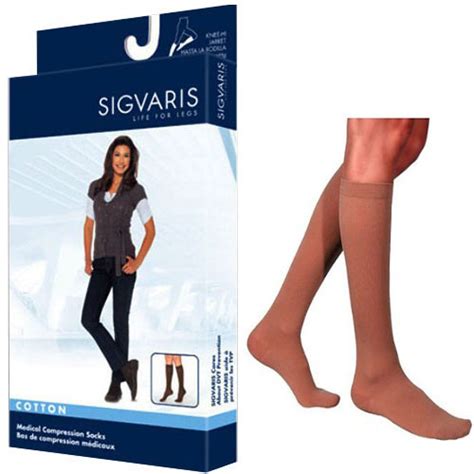 Cotton Comfort Calf 30 40 Small Long Closed Crispa Sg233cslw66