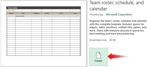 Excel Roster Template