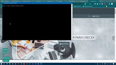 Crear Y Ejecutar Programa Con Anaconda Youtube