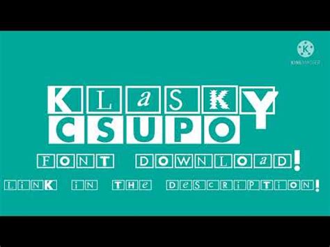 Klasky Csupo Font Download Youtube