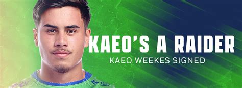 Kaeo Weekes Signs With The Raiders Raiders