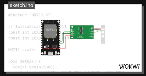 Hx711 Wokwi Esp32 Stm32 Arduino Simulator