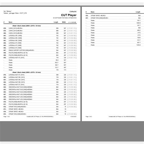 Cut Player 3d Software For Panel Optimization