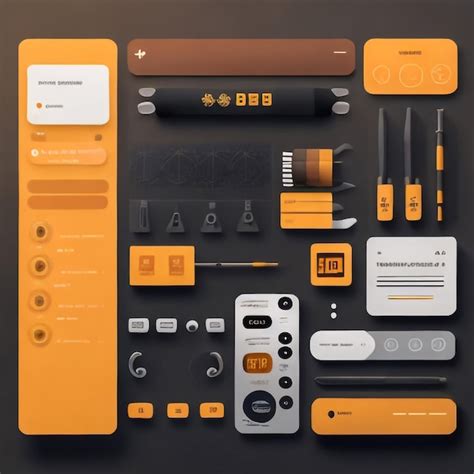 Premium Ai Image Interface Button Set