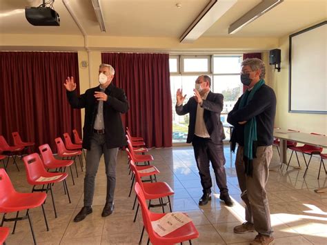 Paolo Bordon Direttore Generale Dellazienda Usl In Visita Alla Casa