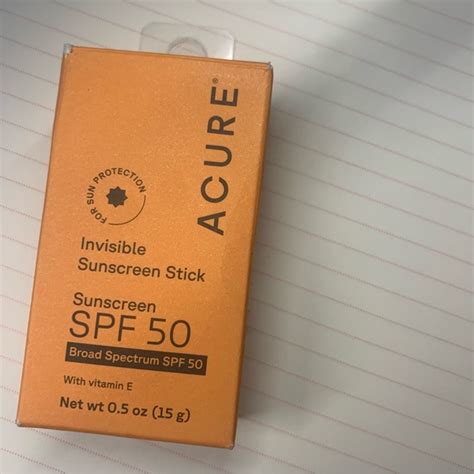 Acure Skincare Acure Invisible Sunscreen Stick Spf 5 Poshmark