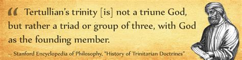 Evolution Of Trinitarianaism