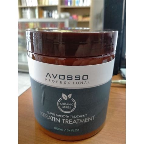 Avosso Keratin Hair Treatment 1000ml Shopee Malaysia