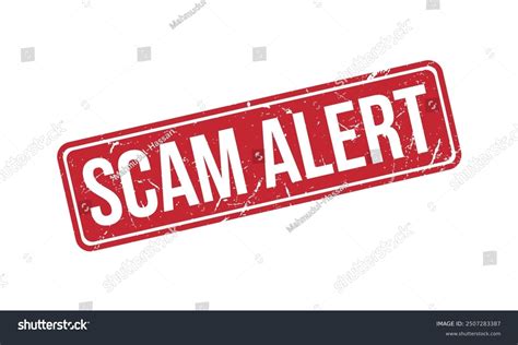 Scam Alert Rubber Stamp Seal Vector Stock Vector Royalty Free