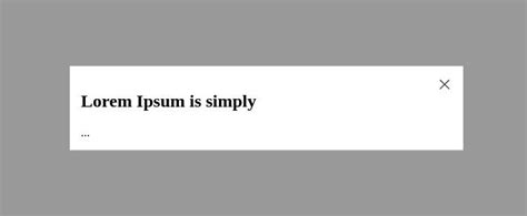 A Simple React Modal With Good Accessibility