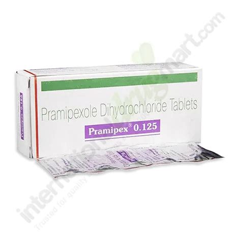 Buy Pramipexole 0125mg Tablets Online Idm