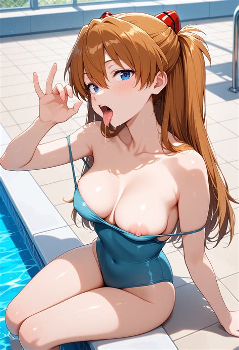 Rule 34 Ai Generated Asuka Langley Sohryu Blue Eyes Brown Hair