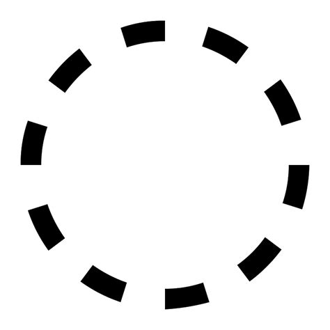 Circle Dash Free Vector Icons On