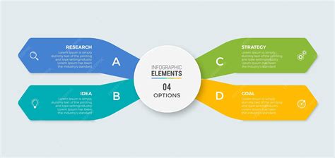 Infografía Con Diseño De Pasos Vector Premium