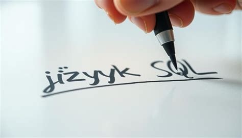 Sql Co To Język Kurs Sql