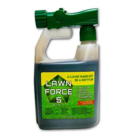 5 In 1 Natural Liquid Lawn Fertilizer Aerator Dethatcher Humic Acid