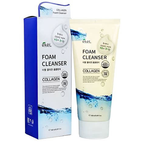 Ekel Collagen Foam Cleanser 180ml Made In Korea Shopee Philippines