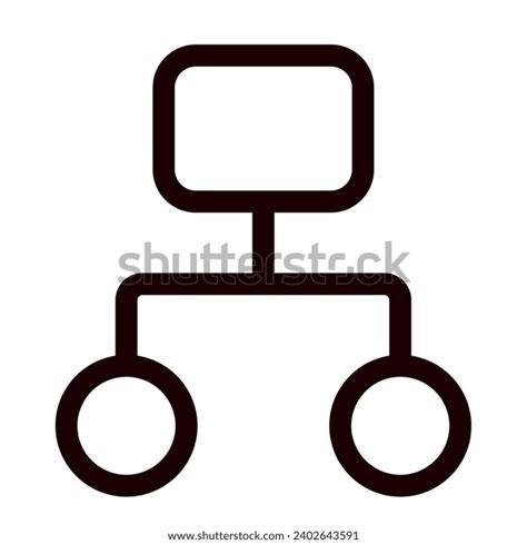 Flow Chart Icon Flow Chart Graph Stock Vector Royalty Free 2402643591