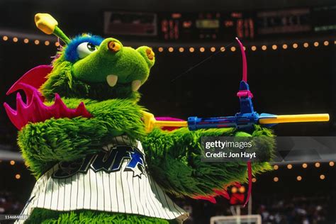 Orlando Magic Mascot Performs During The Game Against The Chicago
