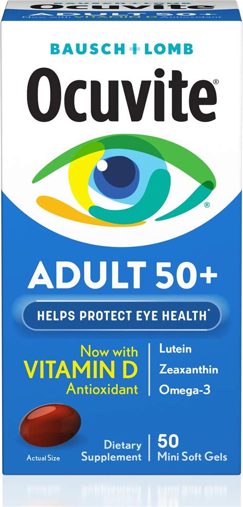Ocuvite Eye Health Formula Eye Vitamin And Mineral Supplement