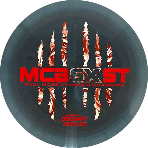 Discraft Esp Paul Mcbeth 6x Claw Undertaker Disc Tree