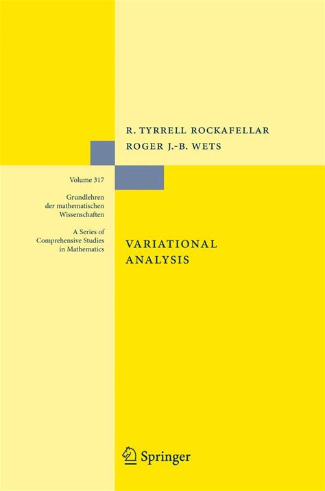 Amazon Variational Analysis Grundlehren Der Mathematischen