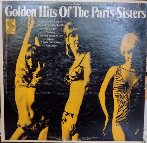 The Paris Sisters Golden Hits Of The Paris Sisters 1967 Vinyl