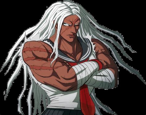Image Danganronpa V3 Bonus Mode Sakura Ogami Sprite 3 Png