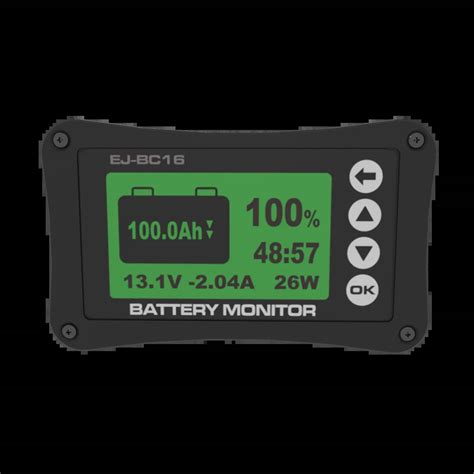 Wireless Battery Soc Indicator Ej Bc16 High Precision Battery Monitor