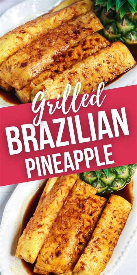Grilled Brown Sugar Glazed Pineapple Pinapple Recipes Grilled Fruit
