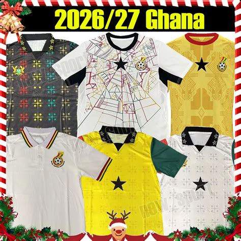 2026 Ghana Mexico Soccer Kit 4xl Sizes Featuring Msalisu Semenyo