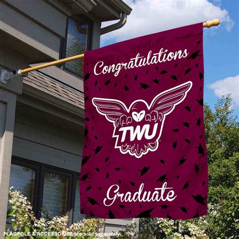 Twu Pioneers Congratulations Graduate Flag State Street Products