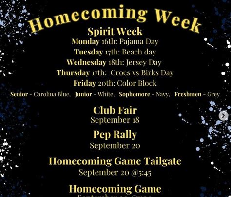 Franklin Matters Fhs Homecoming Week Activities Sep 16 Through Sep 21