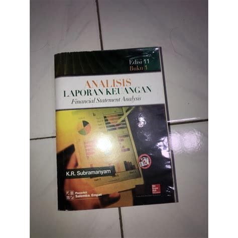 Jual Analisis Laporan Keuanganfinancial Statement Analysis Buku 1
