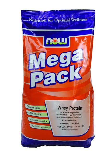 Now Foods Whey Protein Vanilla 10 Lb