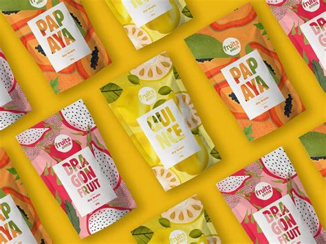 Packaging Design Dry Fruits On Behance Tørket Frukt Emballasje Design