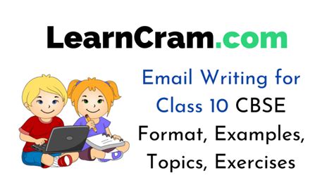 Email Writing For Class 10 Cbse Format Examples Topics Exercises Learn Cram