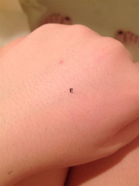 I See Your Lowercase E And Raise You This Insanely Small Uppercase