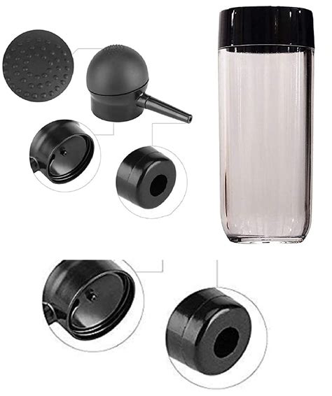 Buy Boxo Hair Fiber Empty Spary Bottle With Applicator With Hair Line