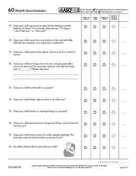 Ages And Stages Screening Tool By Psydocs Tpt