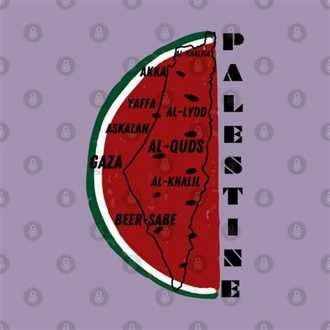 Palestine Map Palestine Gaza Pin Teepublic
