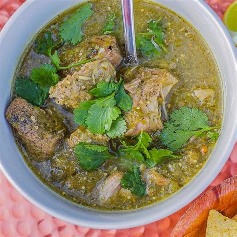 Chili Verde Recipe Mexican Pork Stew With Tomatillos And Peppers