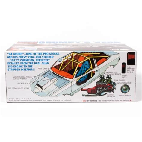 Mpc Mpc877 1972 Chevy Vega Pro Stock Bill Grumpy Jenkins 1 25 Scale Model Kit 1 Frys