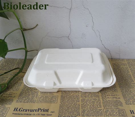 Eco Friendly Compostable Takeaway Food Containers Bioleader