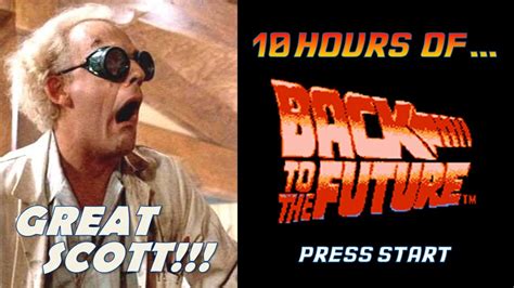 Great Scott Back To The Future