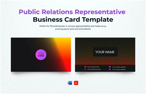 Blank Business Card Template Download In Word