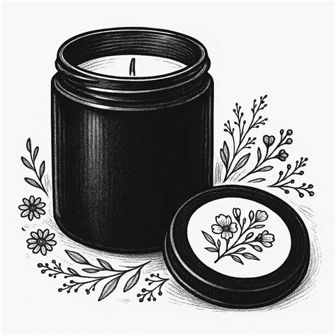 Ve Tmavém Skle Candles By Merry
