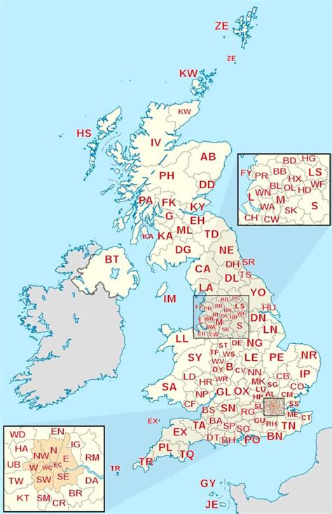What Is A Zip Code In The Uk Uk Postcode How Does It Work Map And