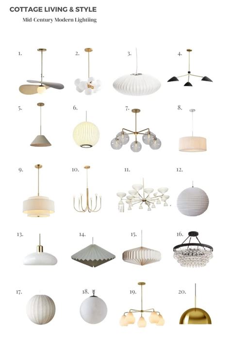 Mid Century Modern Dining Room Lighting