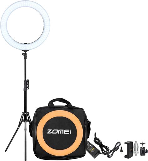 18 Inch Ring Light With Tripod Stand Dimmable 58w 5500k
